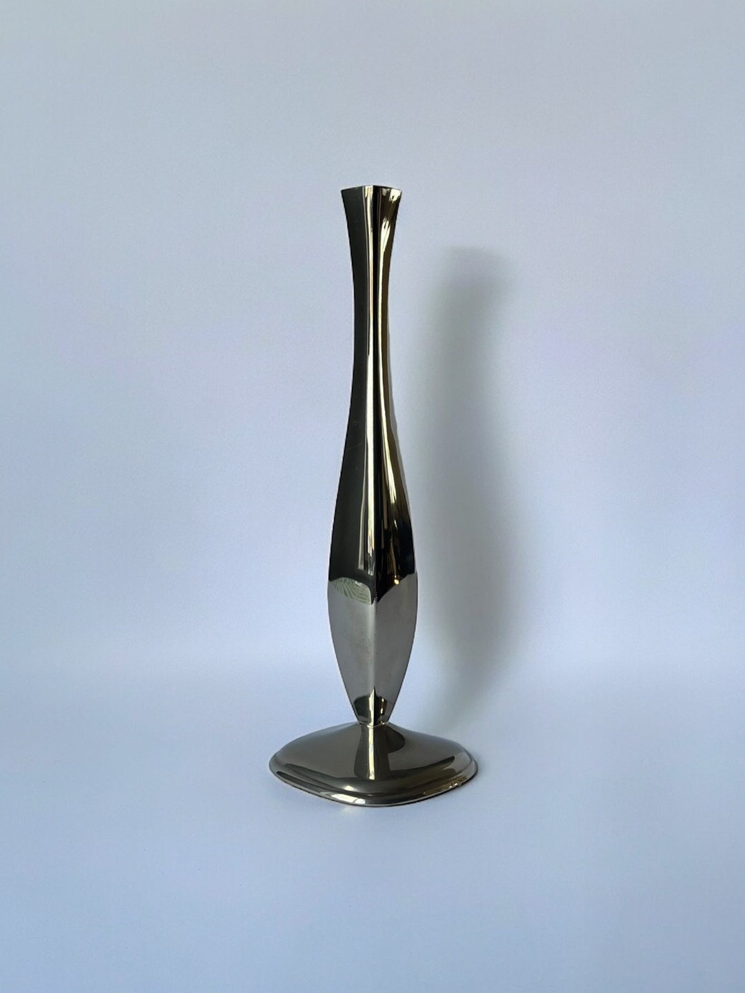 Mid Century Chrome Bud Vase Vintage Single Stem Vase Chrome Decor - Etsy