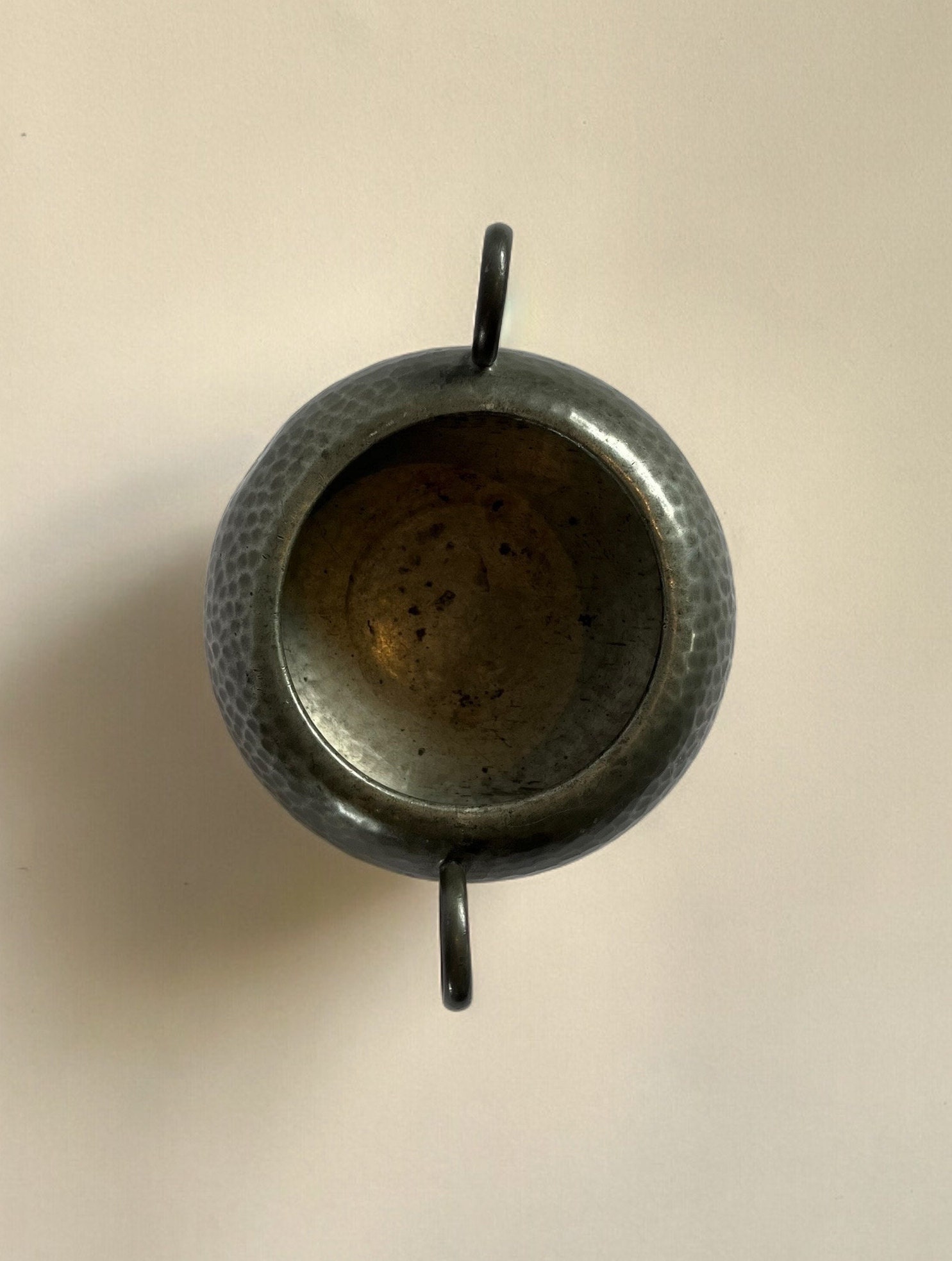 Antique English Pewter Vase Hammered Pewter Objet Knighthood Old ...