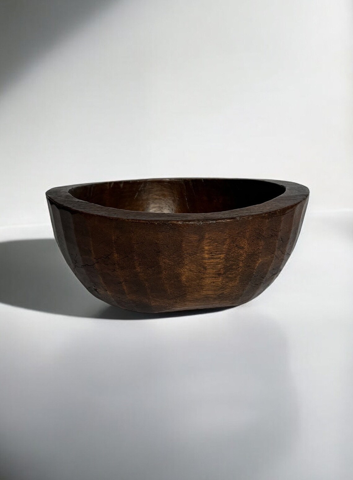 Primitive Indian Parat Bowl Large Wood Parat Bowl Primitive Wood Bowl ...