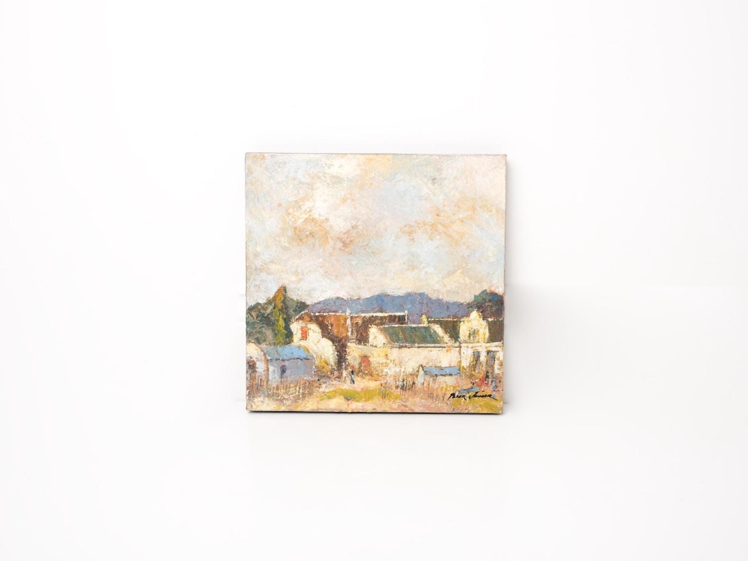 Original Peter Jander Painting (1954–2023) | Vintage Landscape Artwork ...