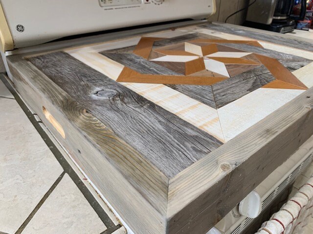 Barnwood Quilt Noodle Board IN STOCK - Etsy