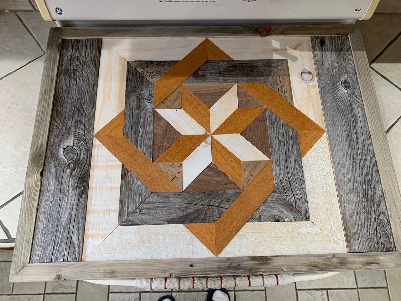 Barnwood Quilt Noodle Board IN STOCK - Etsy