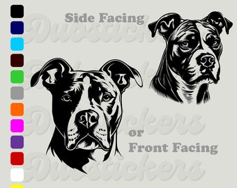 Miniature Pinscher Dog Head Decal Vanlife Campervan Car Decal Sticker ...