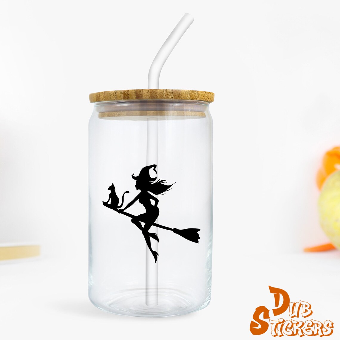 Witch on Broomstick Sticker Campervan Window Decal Vinyl - Etsy