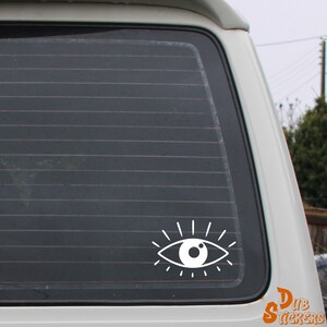 Magic Eye Sticker Campervan Window Decal Vinyl Sticker Permanant ...