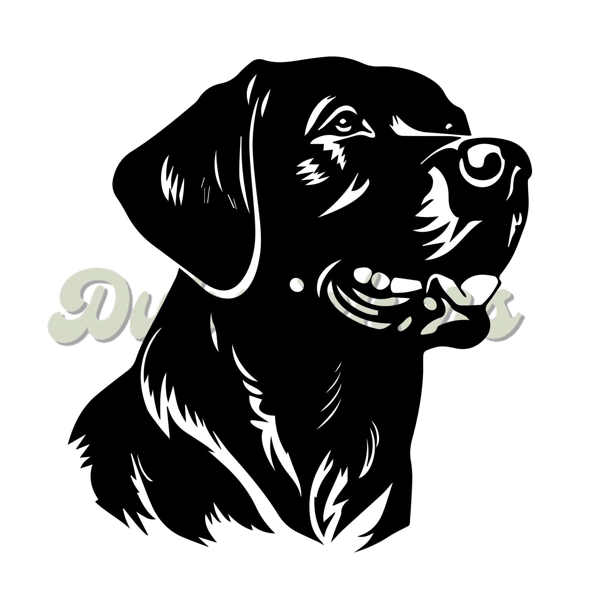 Labrador Dog Head Decal Vanlife Campervan Car Decal Sticker Vinyl ...