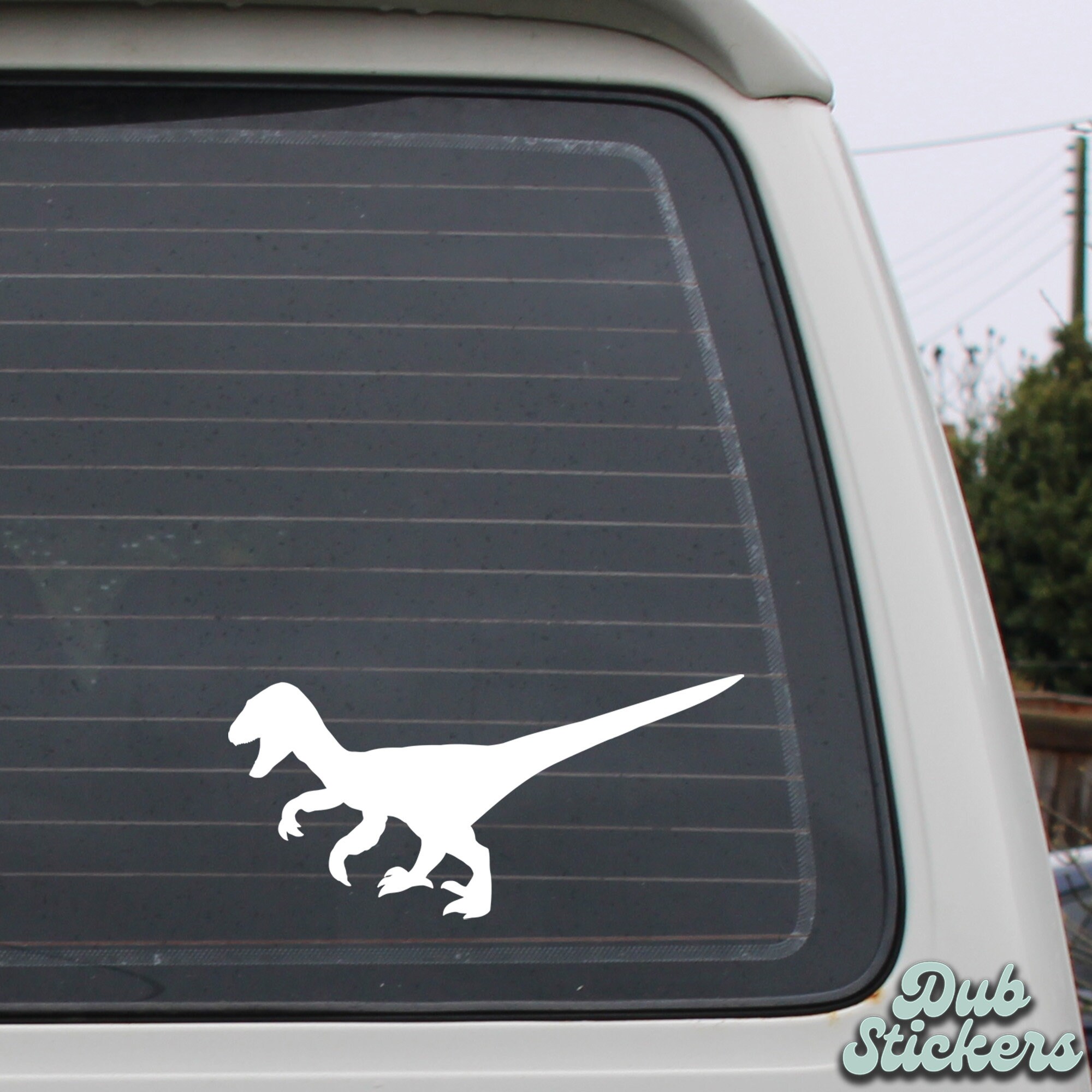 Valdosaurus Silhouette Dinosaur Decal Vanlife Campervan Car Decal ...