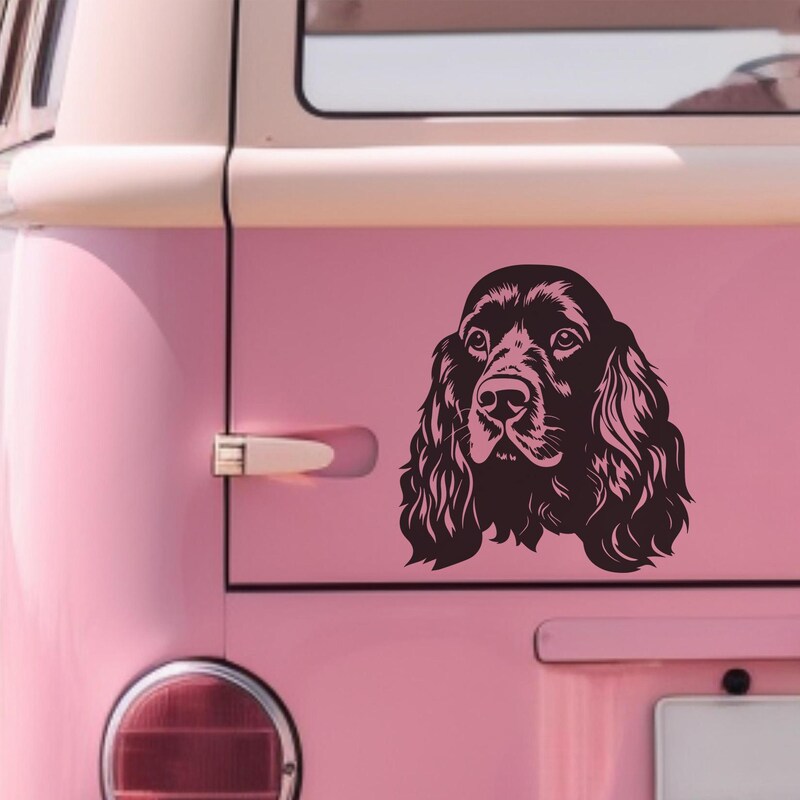 Cocker Spaniel Decal - Etsy