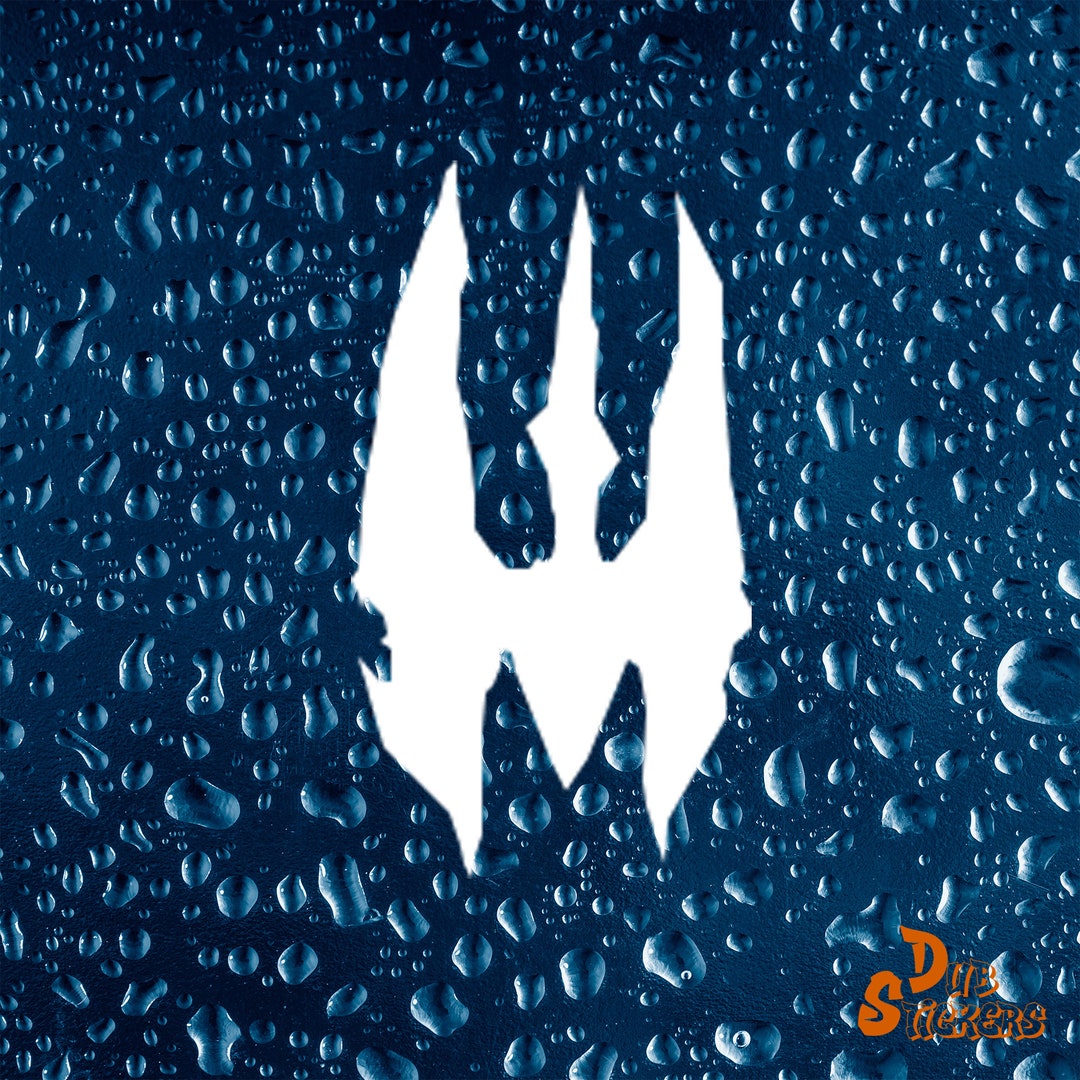 Mandalorian Death Watch Symbol Vinyl Decal Star Wars - Etsy