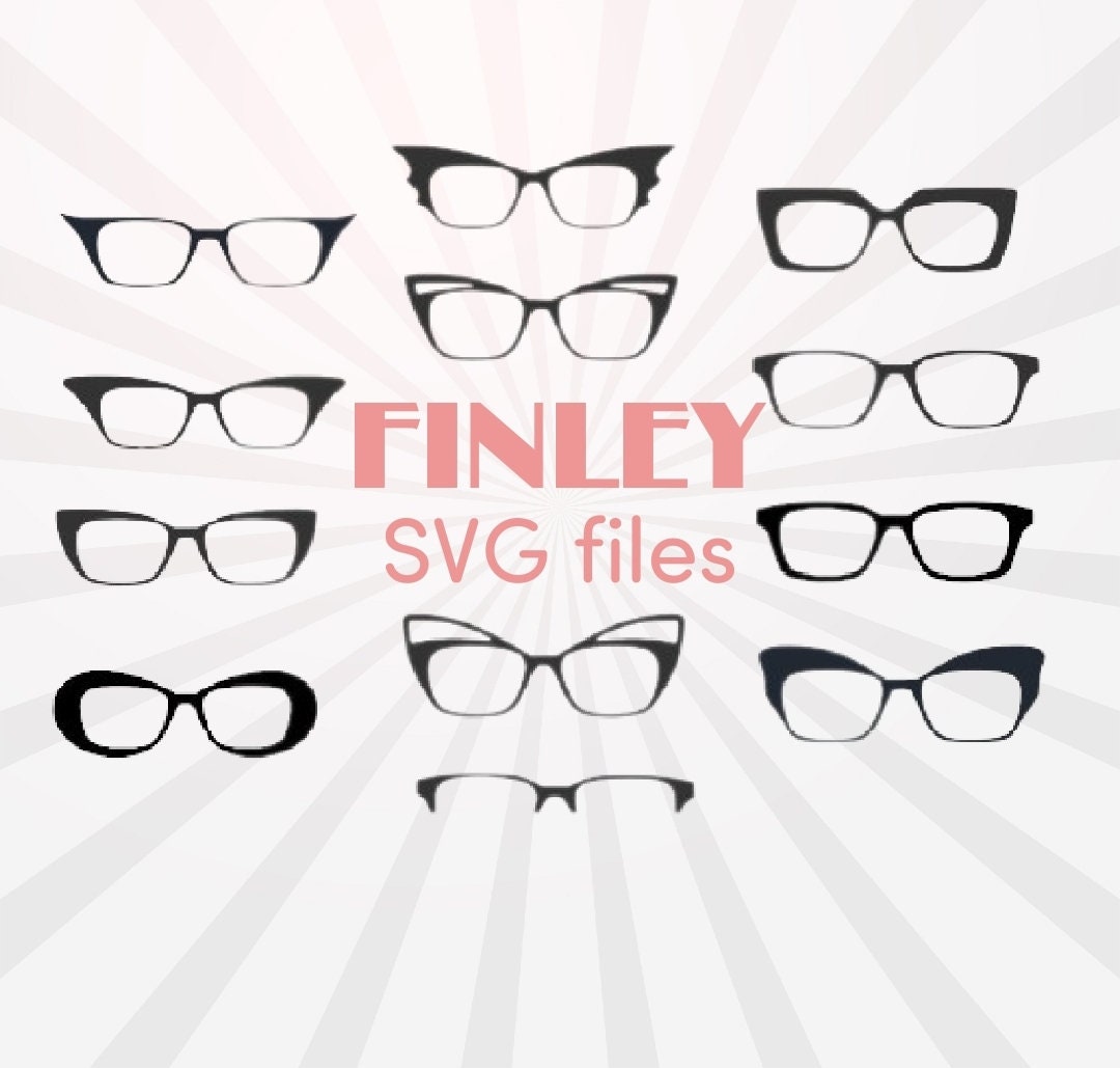 Finley Toppers, SVG File, Pair Eyewear Compatible, Frames, Topper, SVG ...