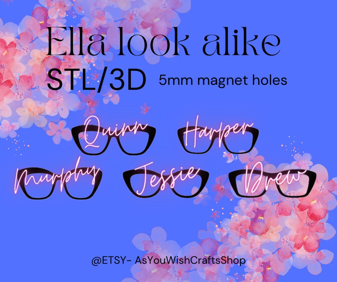 Pair Eyewear Compatible STL/3D, Ella Look Alike, Murphy, Drew, Harper ...