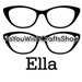 Finella, Pair Eyewear Compatible, Finley, Topper, SVG, Digital Download ...