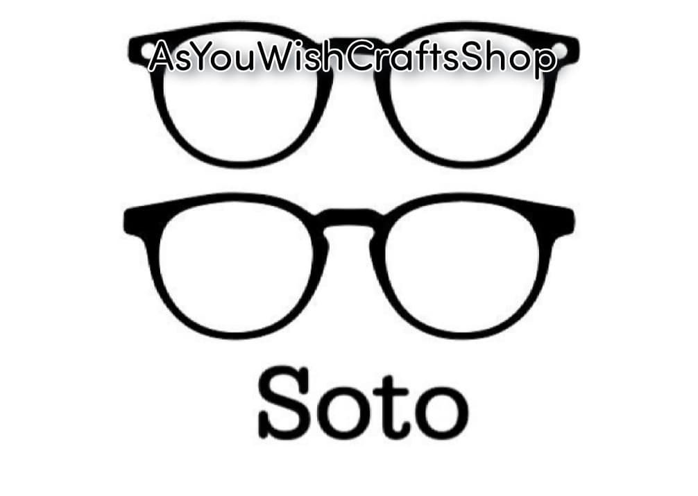 Soto, Pair Eyewear Compatible, Eyewear, Topper, SVG, Digital Download ...