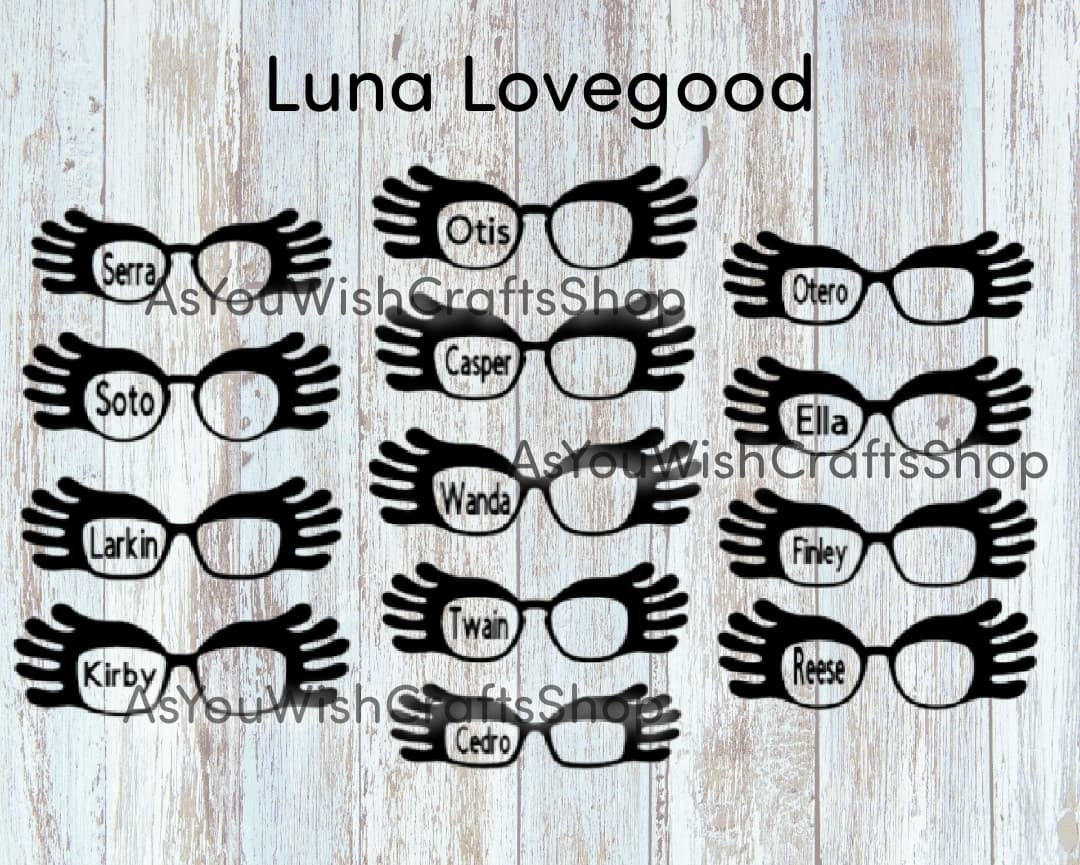 Paar Brillen kompatibel Luna Lovegood Hybrid Eyewear - Etsy Schweiz