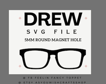 Larkin, Pair Eyewear Compatible, Topper, SVG, Digital Download ...