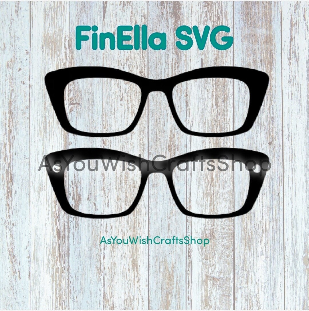 Finella, Pair Eyewear Compatible, Finley, Topper, SVG, Digital Download ...