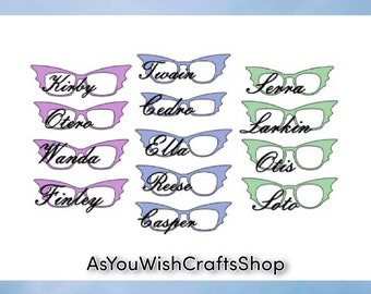 Larkin, Pair Eyewear Compatible, Topper, SVG, Digital Download ...