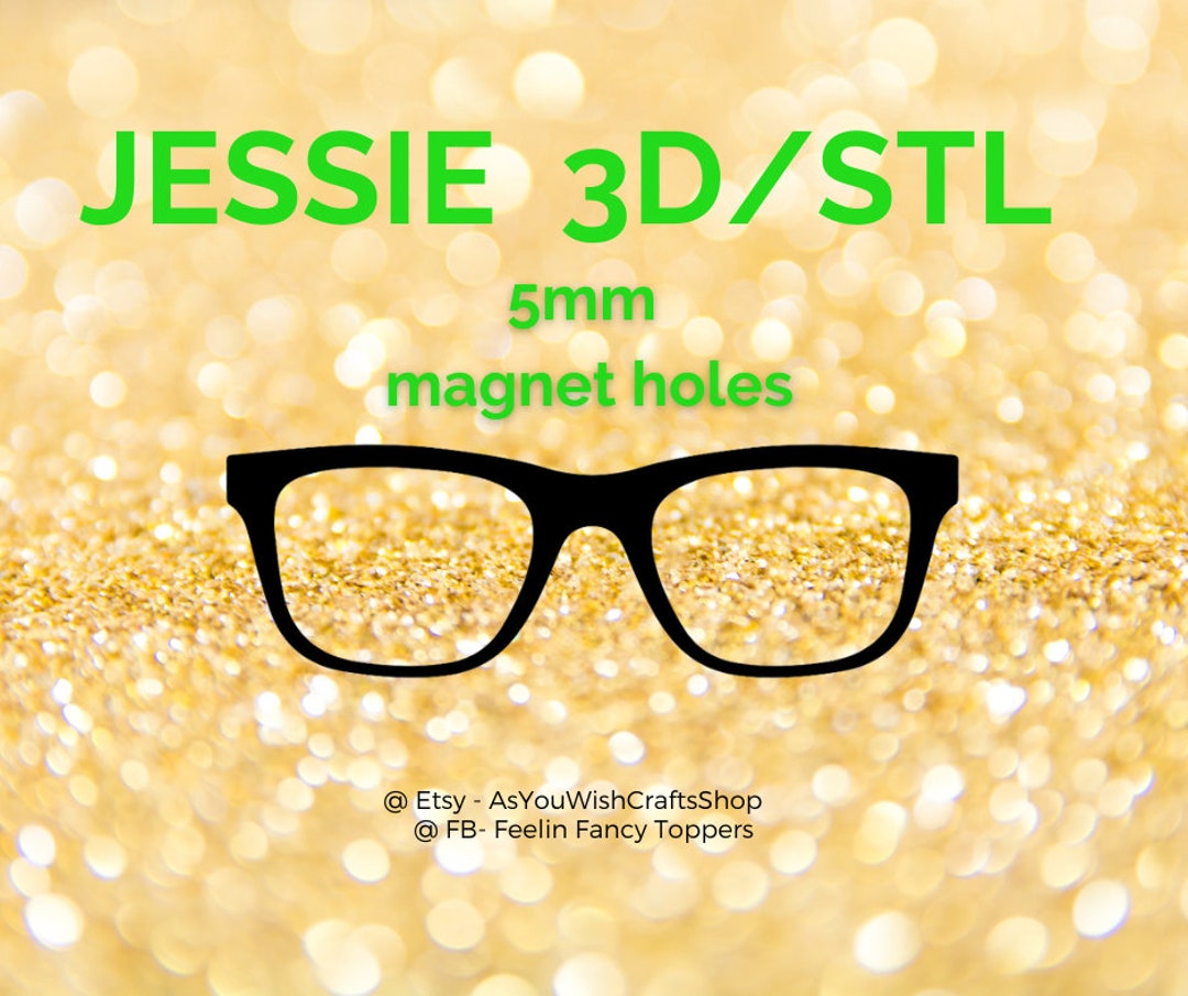 Jessie, Pair Eyewear Compatible, 3D Printer File, STL File, STL Digital ...