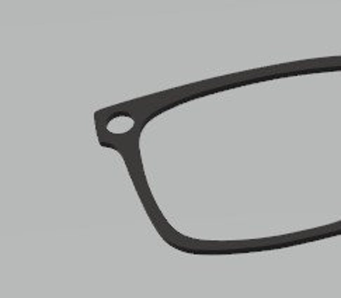 Pair Eyewear Compatible, 6mm Holes, 3D Printer File, STL File, STL ...