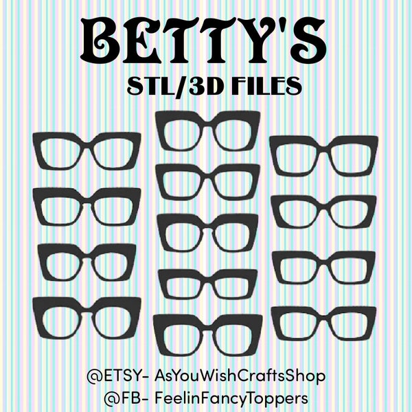 Eyeglass Frame Stl Files - Etsy