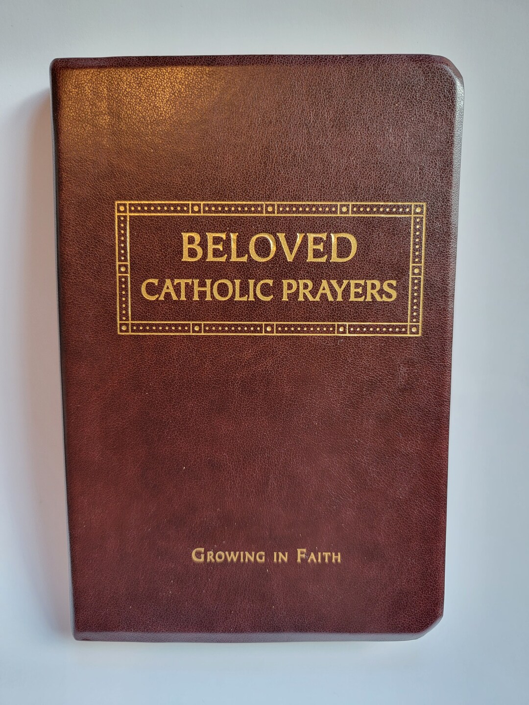 Beloved Catholic Prayers Growing in Faith Leatherette Prayer Book - Etsy
