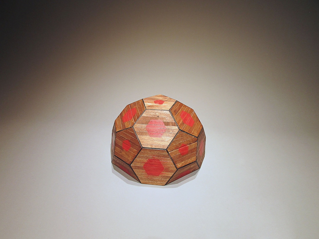 Half Truncated Icosahedron - Etsy
