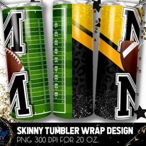 Cheer Mom Football Mom Tumbler Design, Mom of Both Football Cheer ...