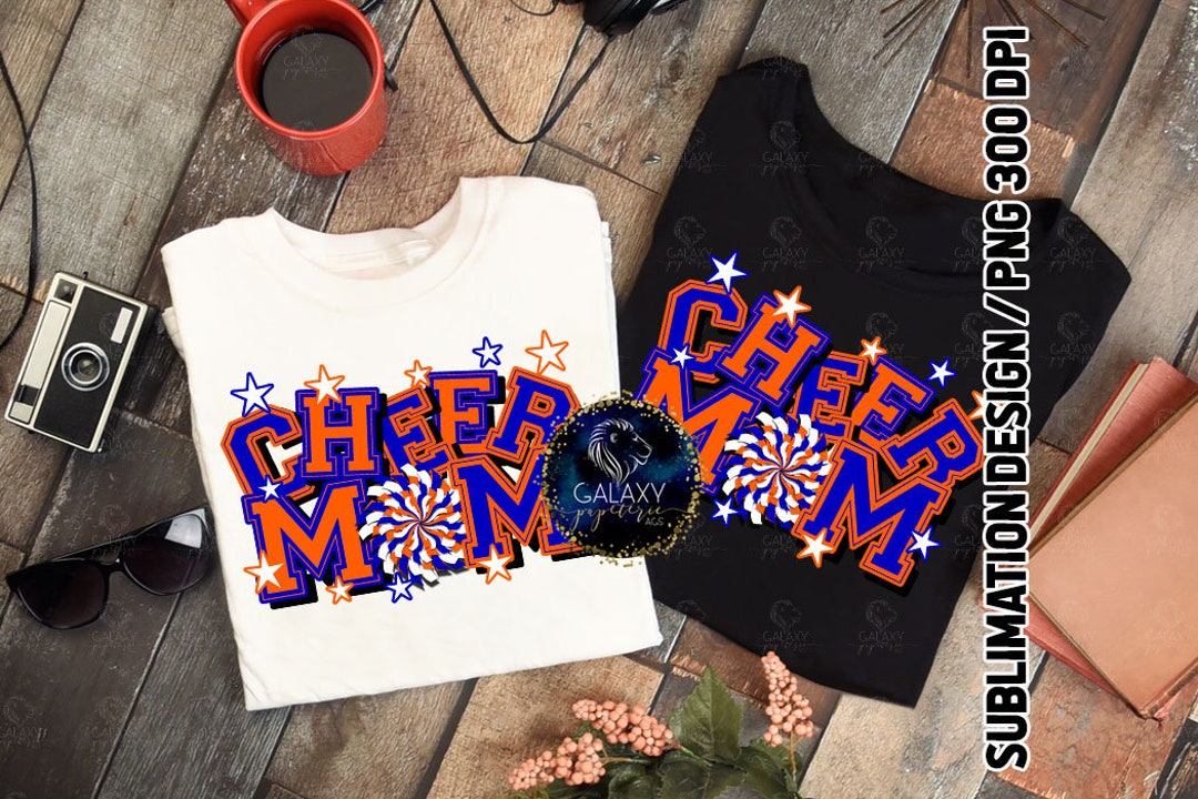 Cheer Mom Sublimation, Cheer Mom Sublimation Design, Cheerleader ...