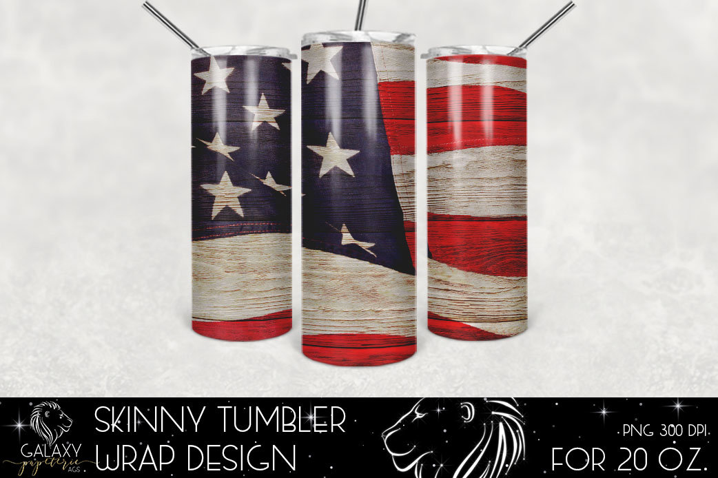Patriotic Tumbler Design American Flag Tumbler Design 20 Oz Etsy