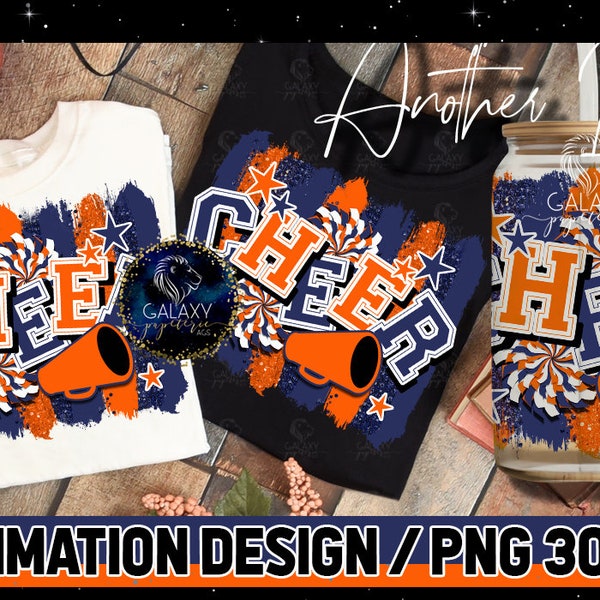 Orange Navy Blue - Etsy