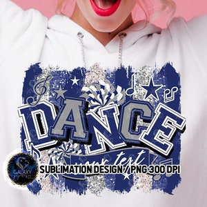 Dance Sublimation, Dance Brush Strokes Sublimation Design, Dance ...