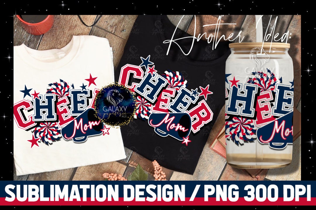 Cheer Mom Sublimation Cheer Mom Sublimation Design - Etsy