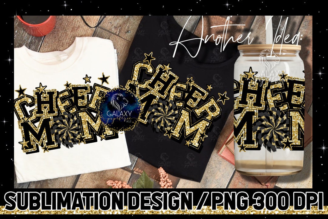 Cheer Mom Sublimation, Cheer Mom Sublimation Design, Cheerleader ...