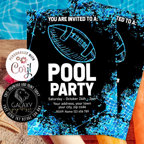 Football Party - Etsy