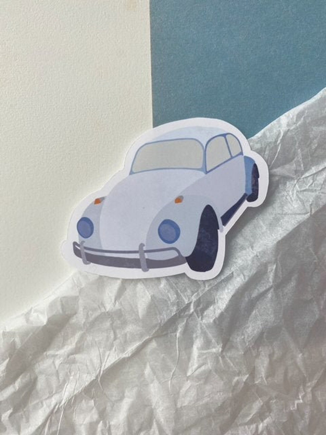 Volkswagen Beetle Car Sticker - Etsy