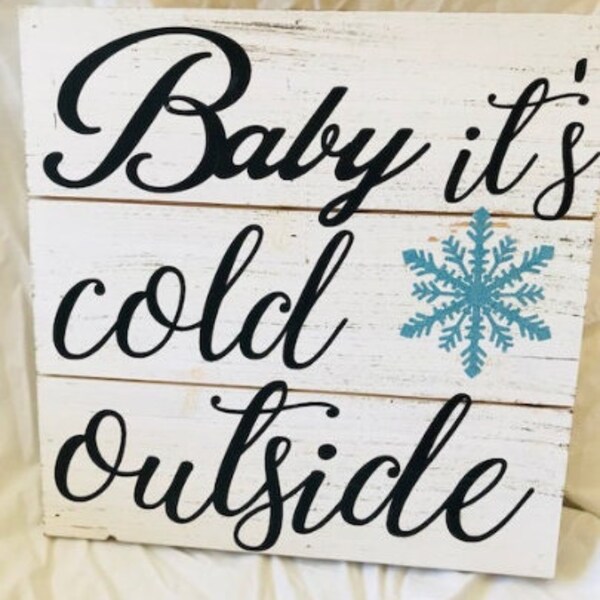Winter Sign - Etsy