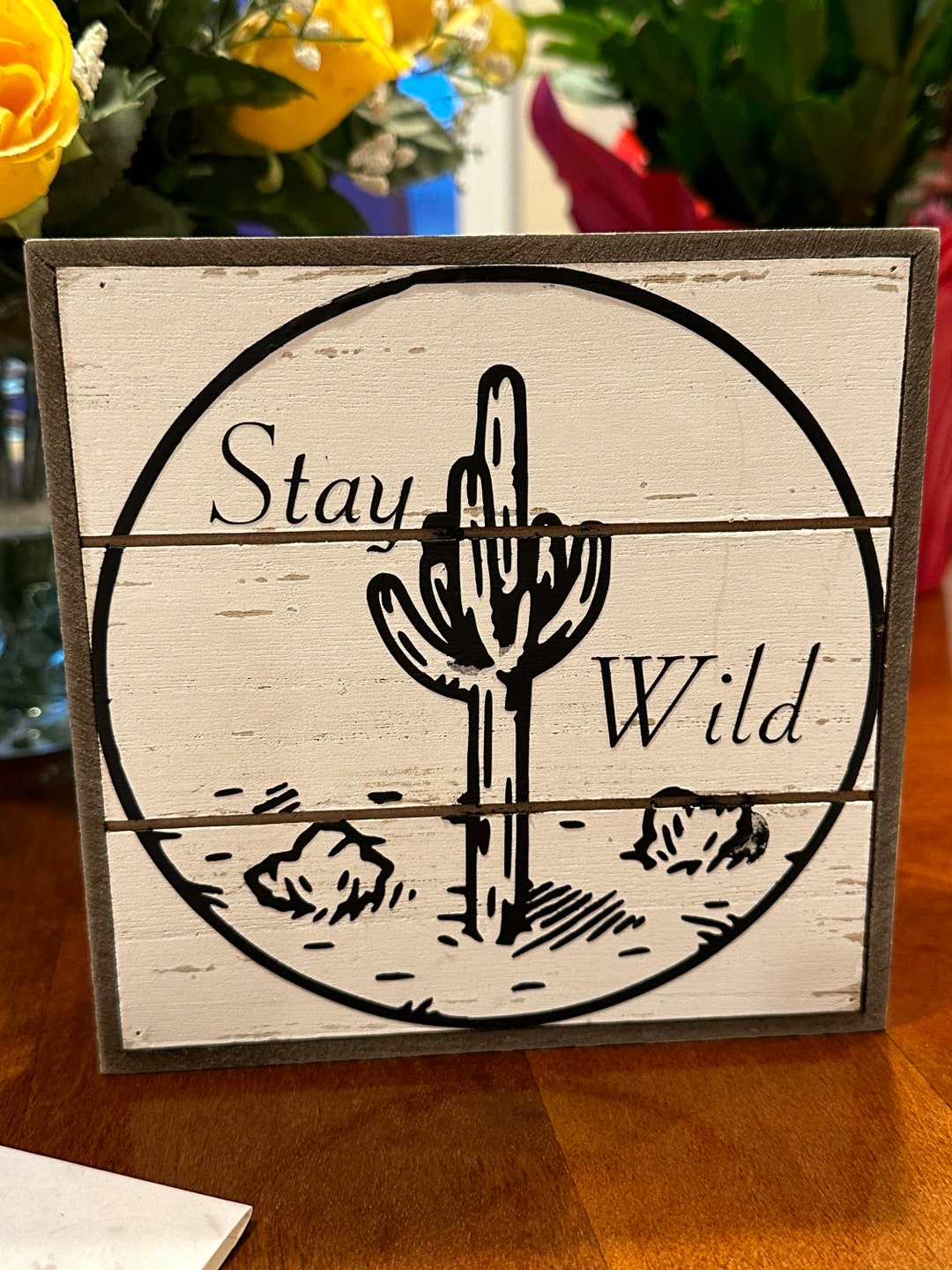 Boho Cactus Decor - Etsy