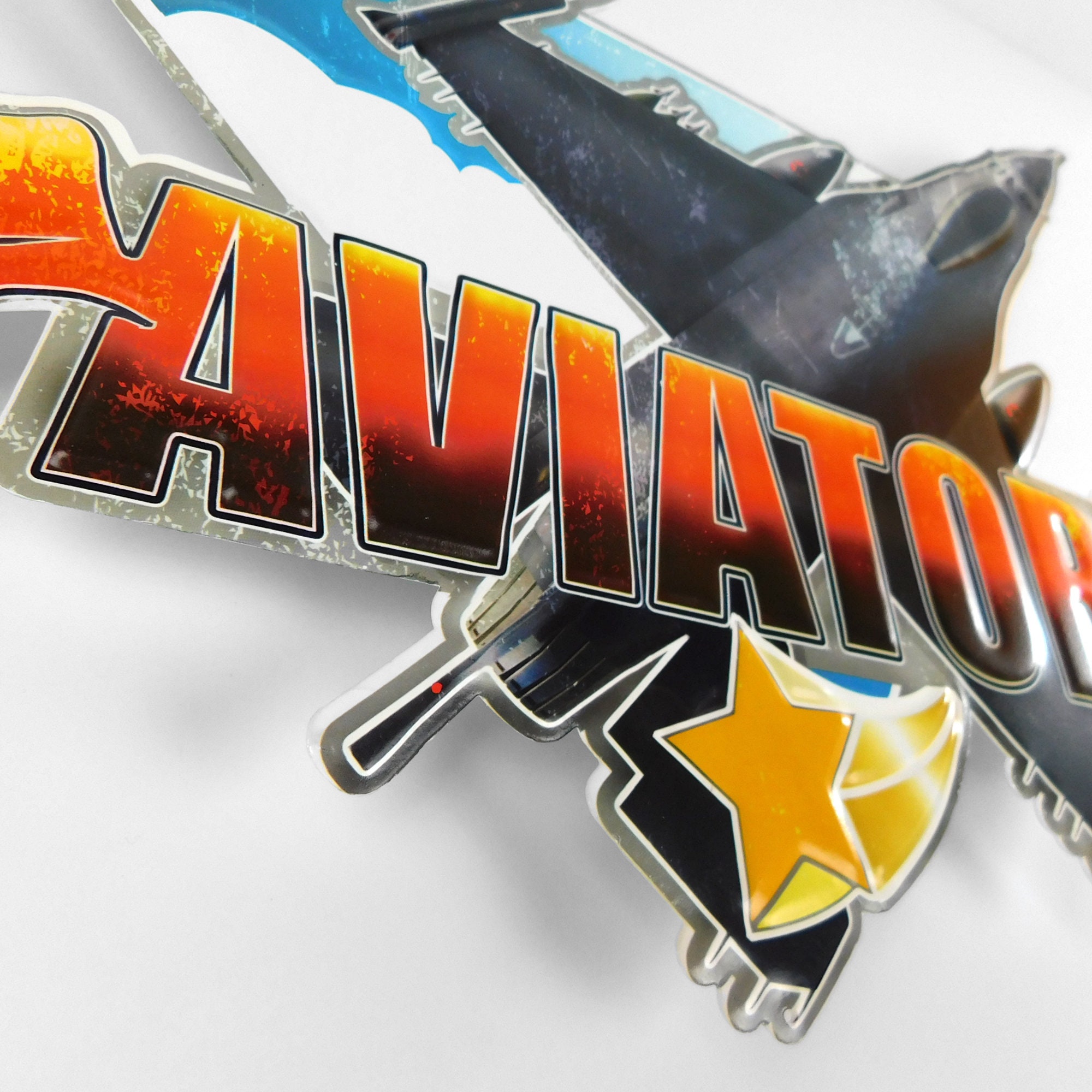 18.25 X 13.75 Aviator Soft Embossed Tin Metal Sign - Etsy