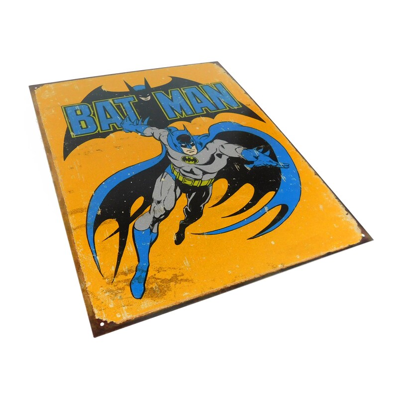 16 Inch Retro Batman Tin Metal Sign SIGNBOX-QLN720142 - Etsy