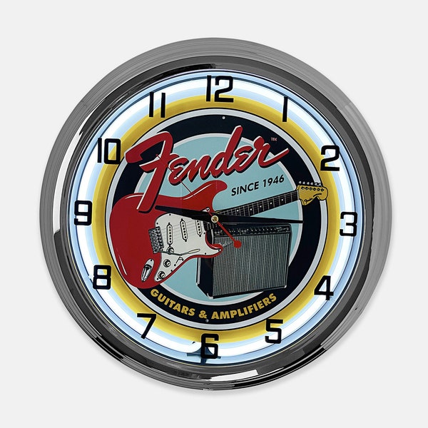 Fender Neon Sign - Etsy