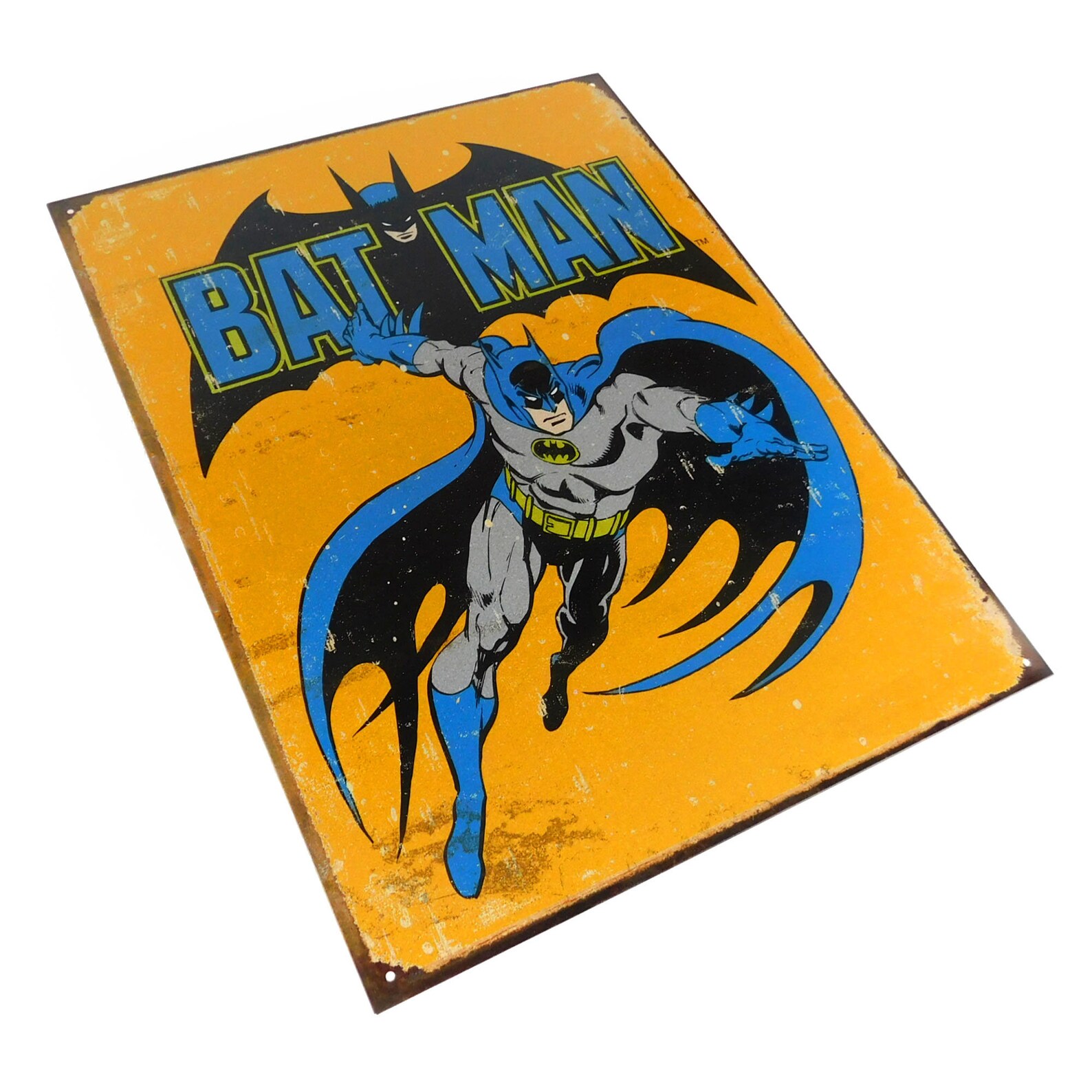 16 Inch Retro Batman Tin Metal Sign SIGNBOX-QLN720142 | Etsy