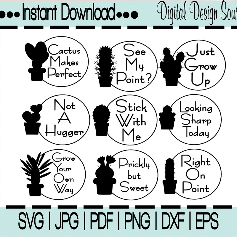 Plant Puns Pots - Etsy