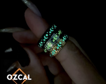 Glow Moon Ring - Etsy