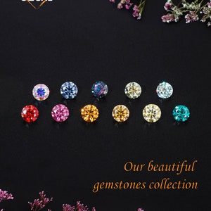 3-5mm Assorted Color VVS Moissanite Tennis Necklace, Rainbow Moissanite ...