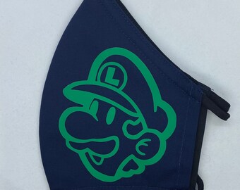 Luigi Mario Mask - Etsy