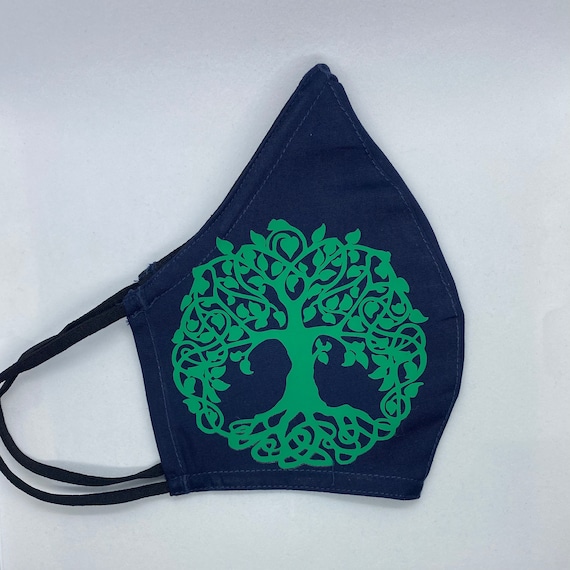 Celtic Knot Face Mask Trinity Knot Face Covering - Etsy