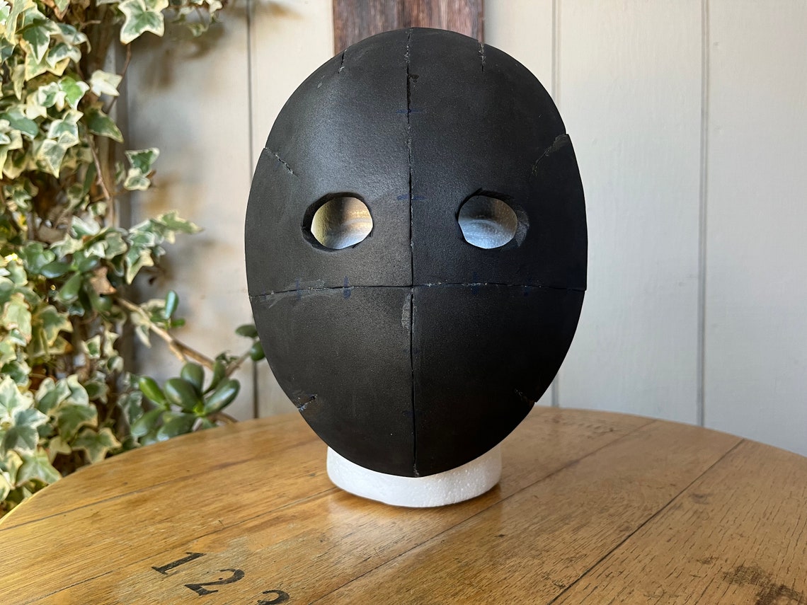 Simple/customizable Foam Mask Template/pattern | PDF Download - Etsy