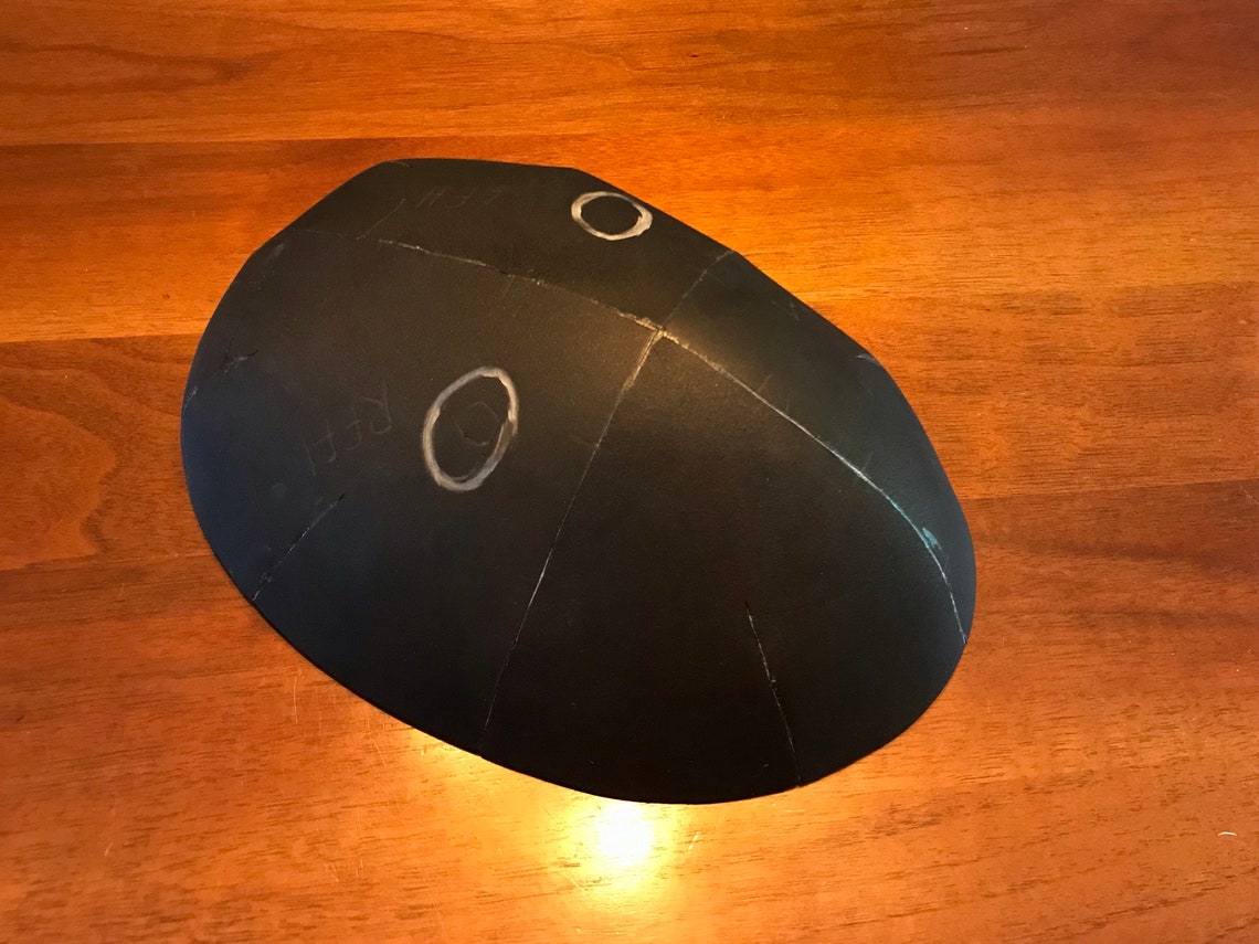 Simple/customizable Foam Mask Template/pattern PDF Download - Etsy