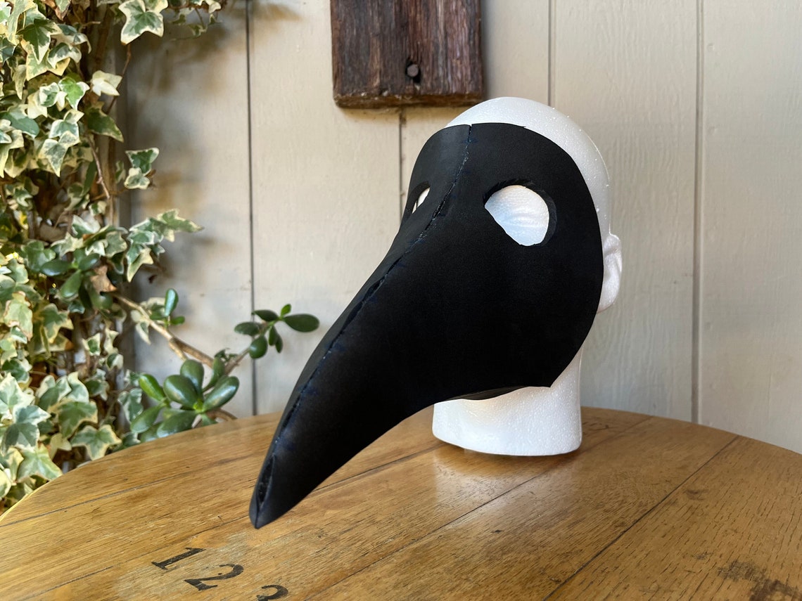 Foam Plague Doctor Mask Template/pattern | PDF Download - Etsy