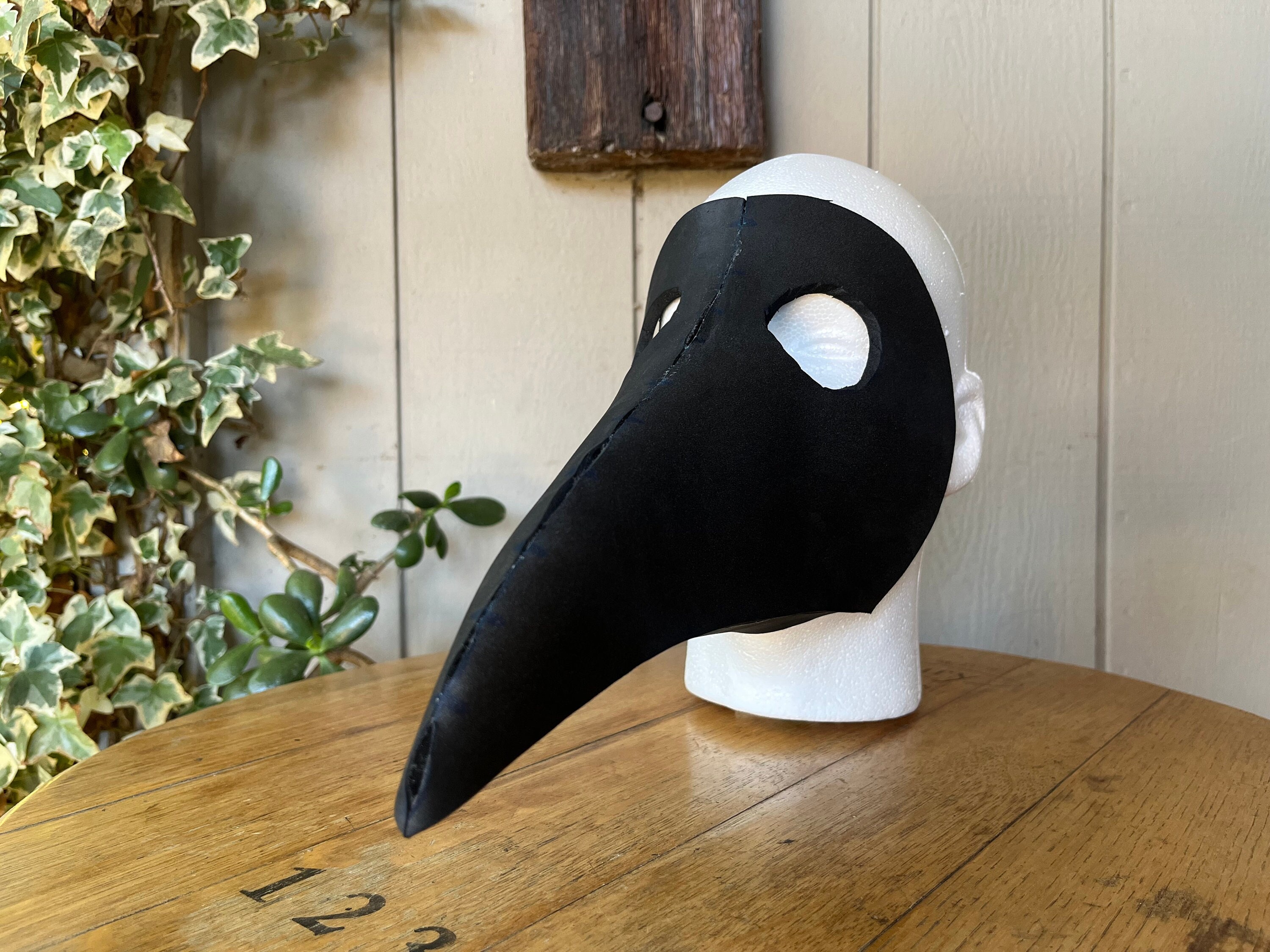 Foam Plague Doctor Mask Template/pattern | PDF Download - Etsy